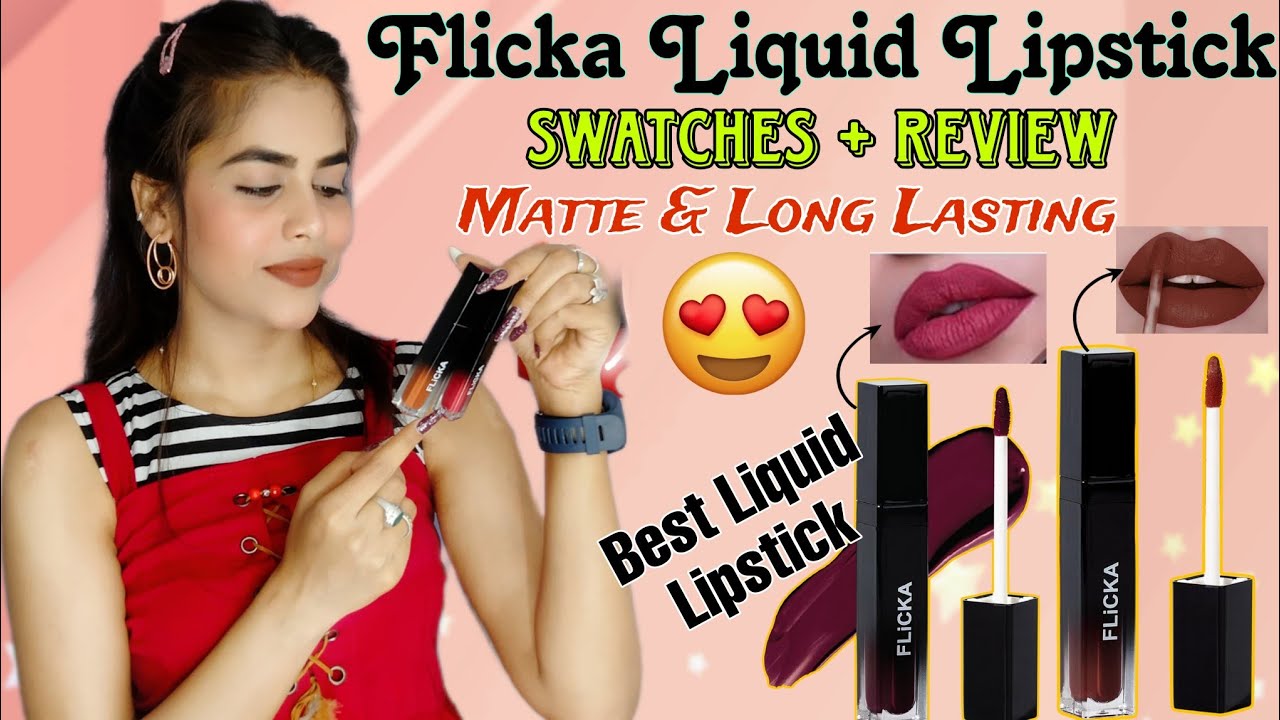 Flicka Set & Attack Liquid Lipstick Review + Swatches | Best Liquid Lipstick | Suits On All ...