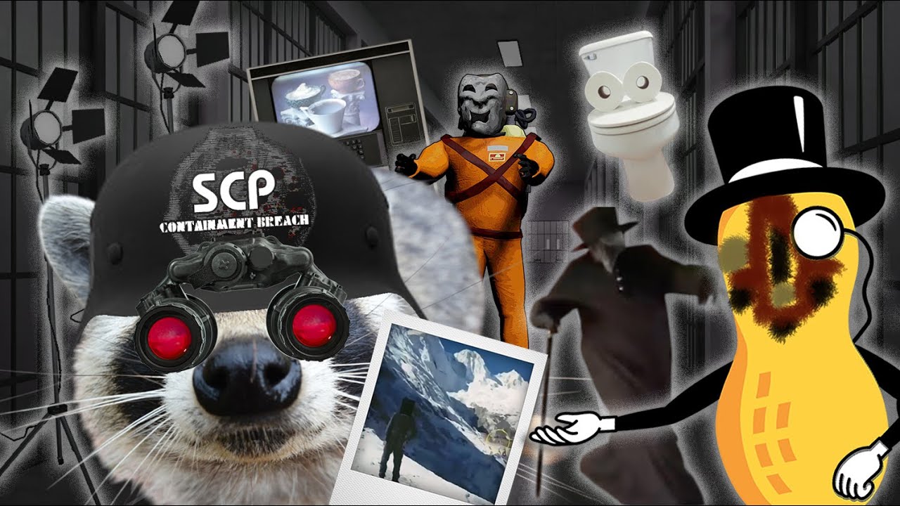 SCP: SCARED CRYING PANICKED || RACCOON BREACHES CONTAINMENT - YouTube