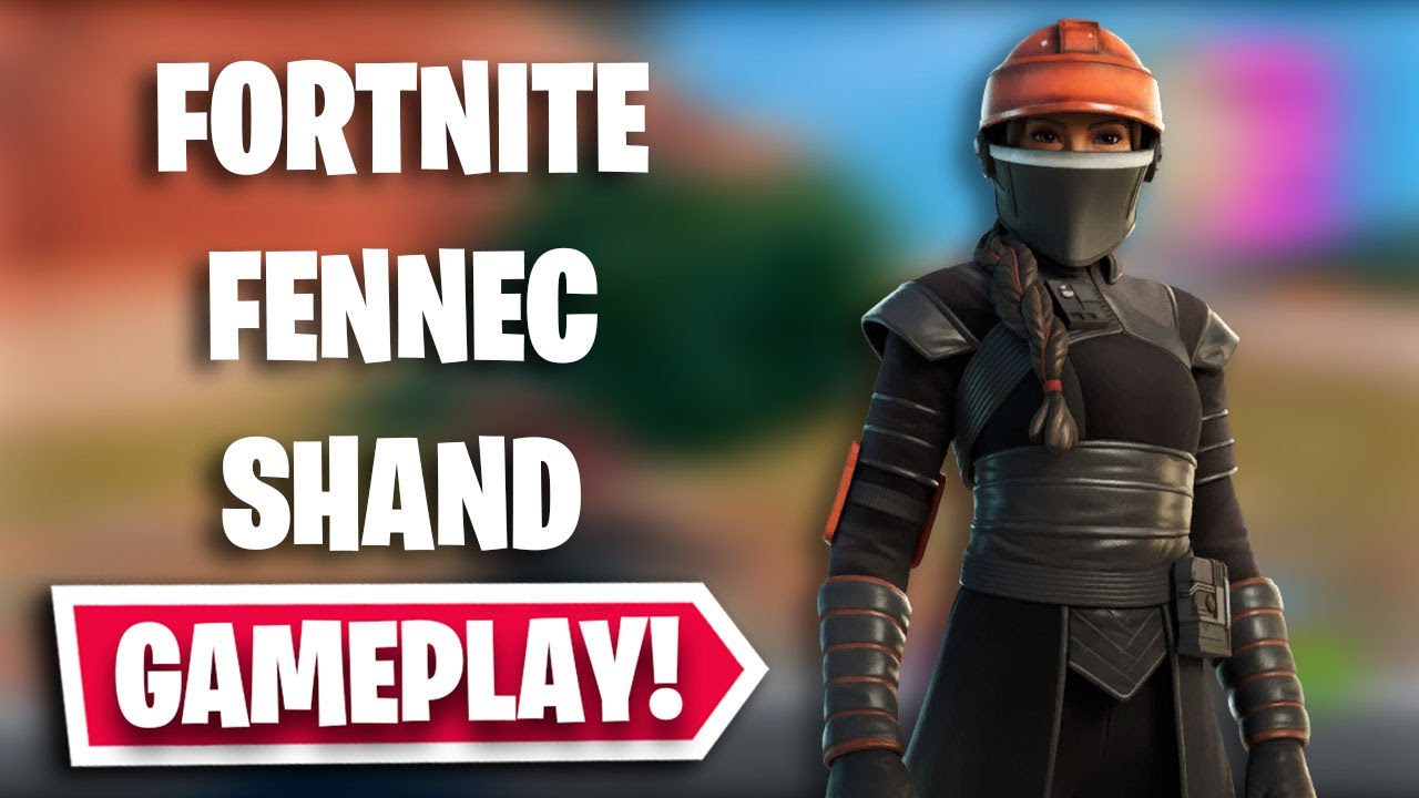 FENNEC SHAND Gameplay in Fortnite! | Fortnite x Book of Boba Fett - YouTube