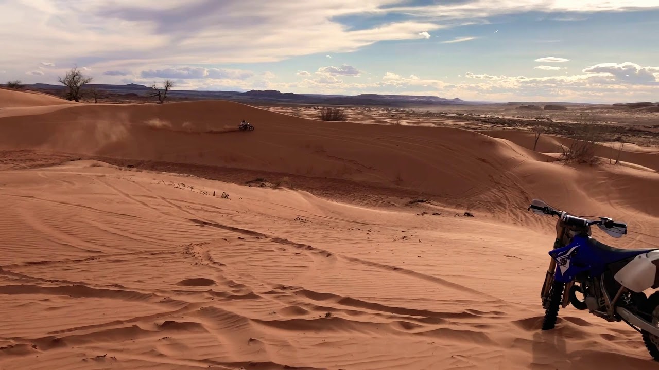 2018 White Wash Sand Dunes WR450 - YouTube