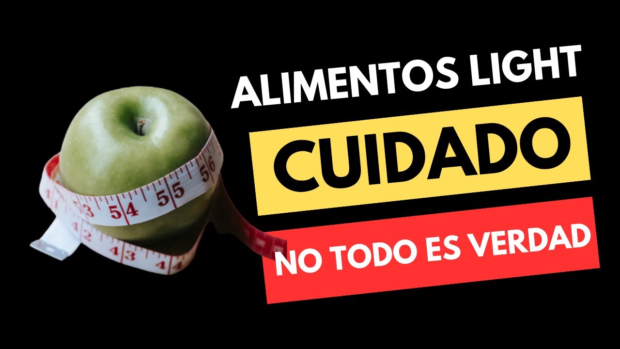 Alimentos LIGHT y BAJOS en CALORÍAS 😲 / ¿Comida Basura o Saludable ...
