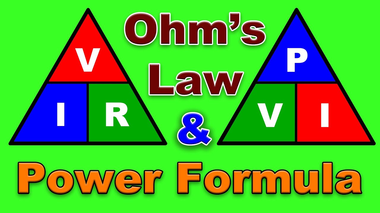 Ohm’s Law & Power Formula with a Simple LED Circuit. - YouTube