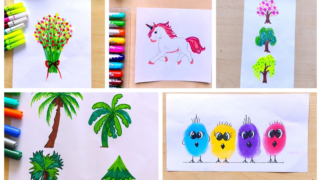 Amazing Satisfying Creative Art // Easy Painting Tricks For Beginners ...