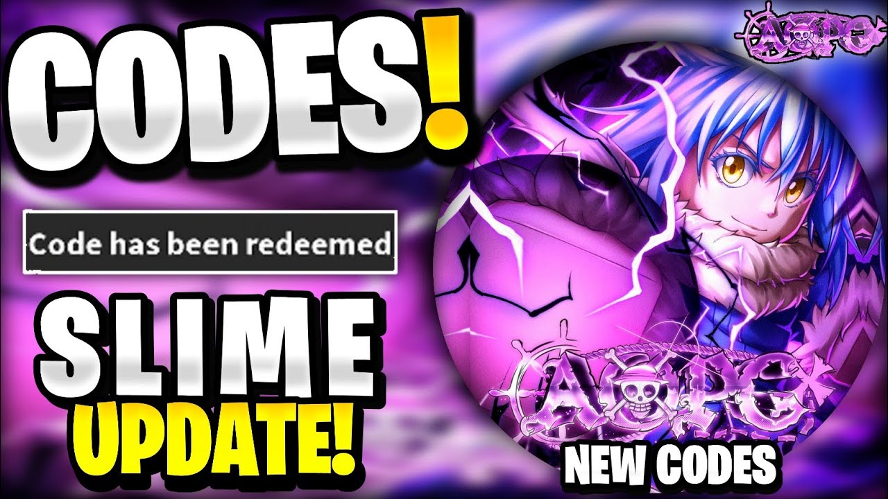 🔥*NEW* All Working SLIME UPDATE CODES FOR AOPG! ROBLOX A ONE PIECE GAME CODES - YouTube