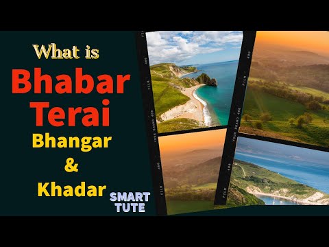 Bhabar, Terai, Bhangar and Khadar | Physical features of India | Geography - YouTube