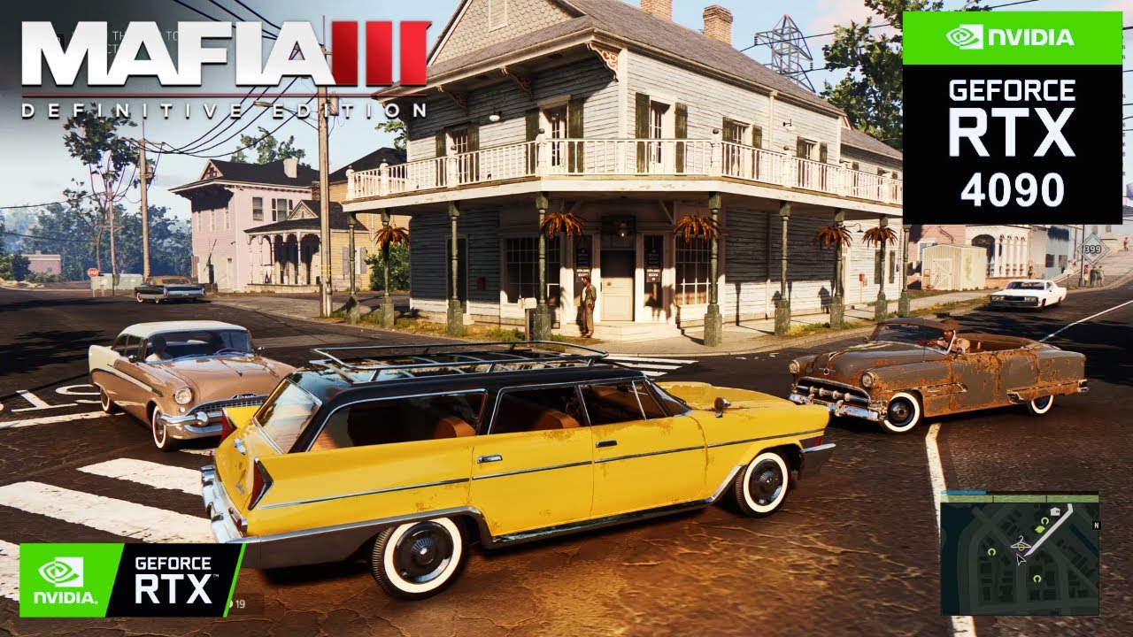 Mafia 3 DE Remastered Graphics: RTX 4090 24GB (4K Maximum Settings ...