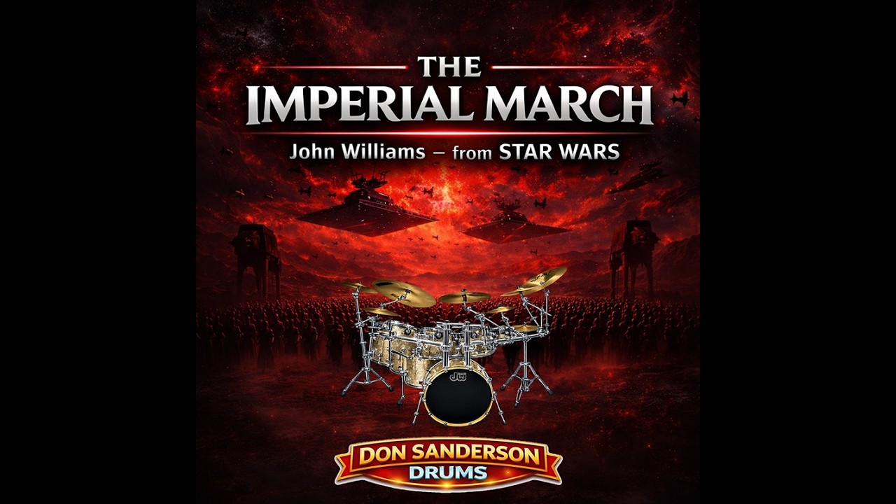 "Star Wars - "The Imperial March" - Drum Cover - YouTube