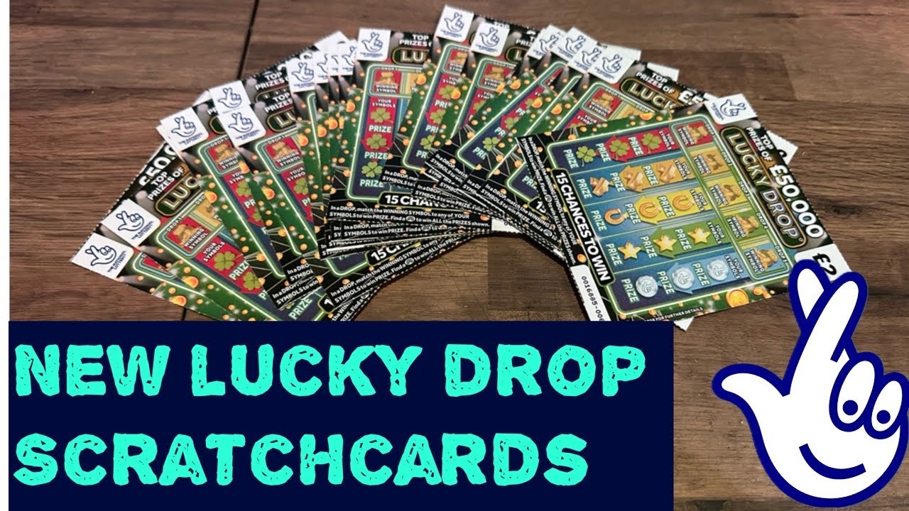 NEW LUCKY DROP SCRATCHCARDS - YouTube