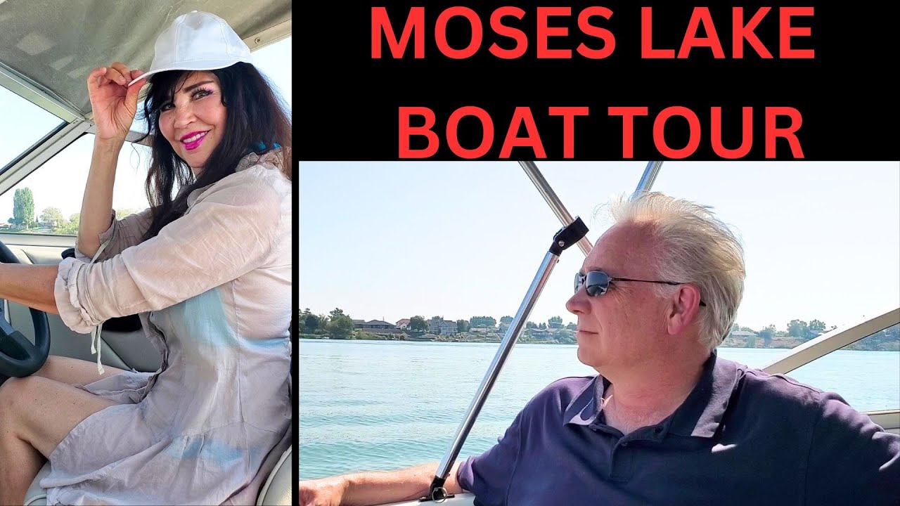 MOSES LAKE - TOUR BY BOAT - YouTube