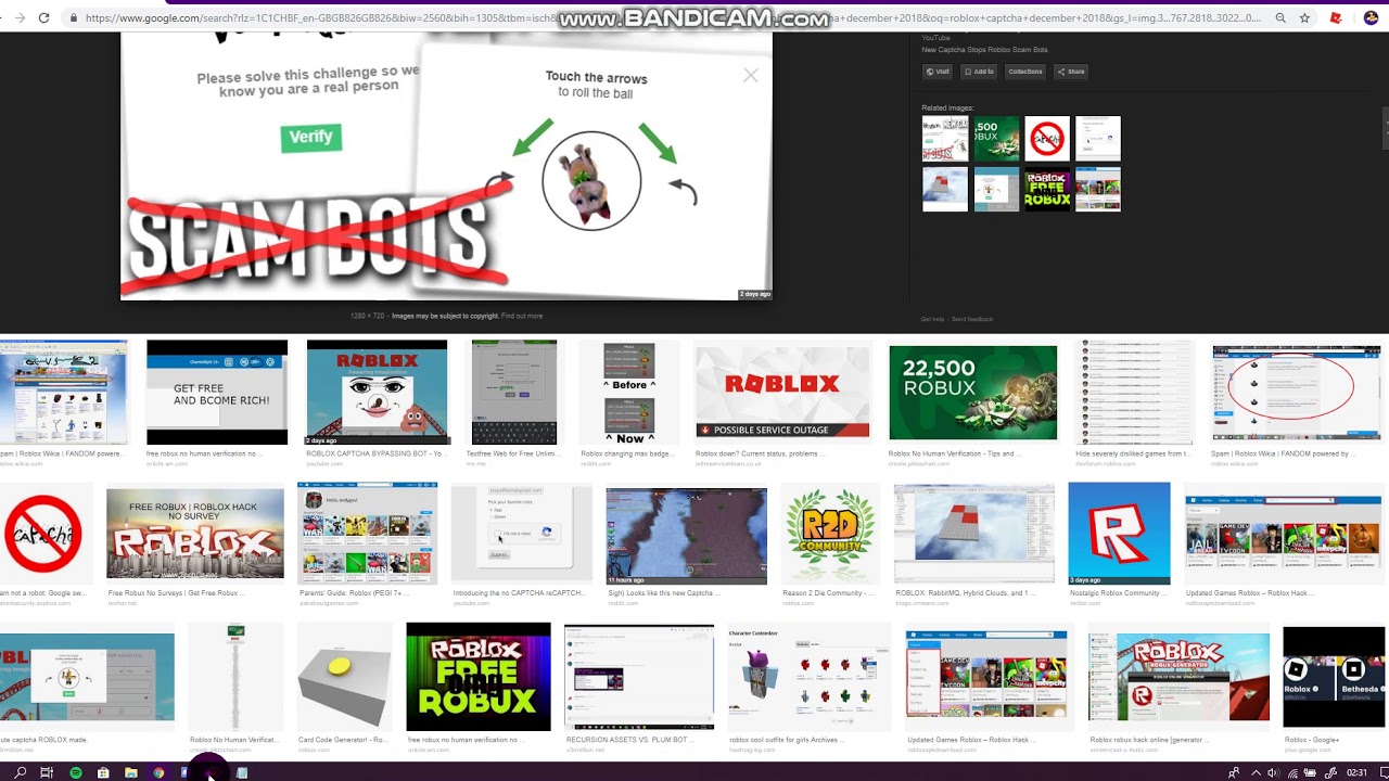 Roblox trying to stop scam bots. - YouTube