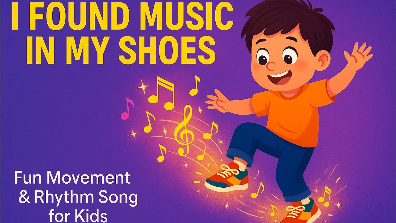 I Found Music in My Shoes | Fun Movement & Rhythm Song for Kids by ...