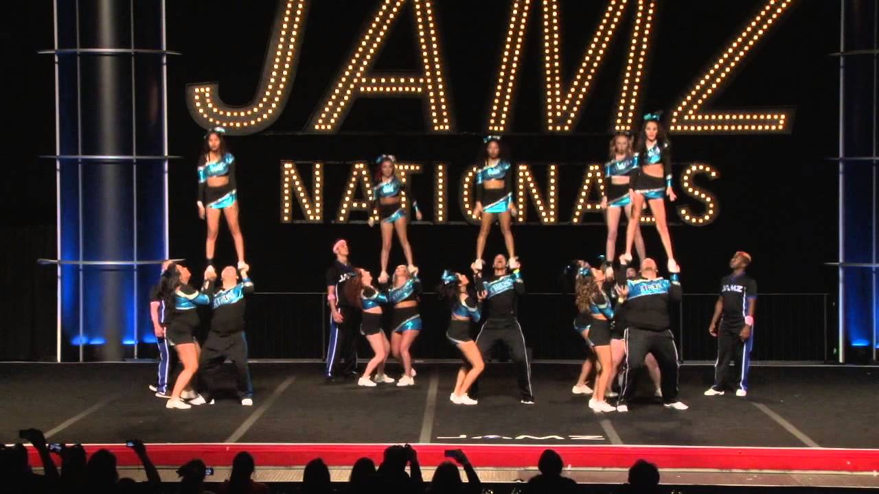 JAMZ 2013 All Star Nationals 1356 Xtreme Cheer Dynamics - YouTube