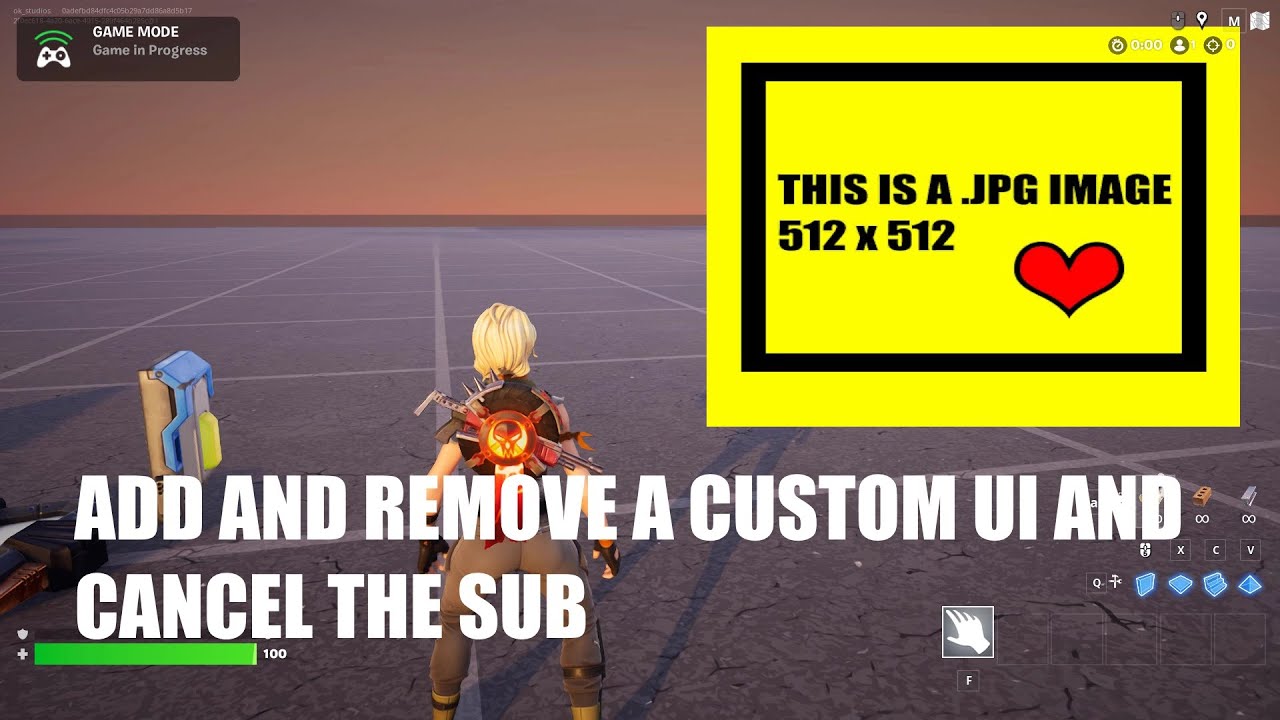Add and Remove a Custom UI Widget (and Cancel the Subscription) in ...