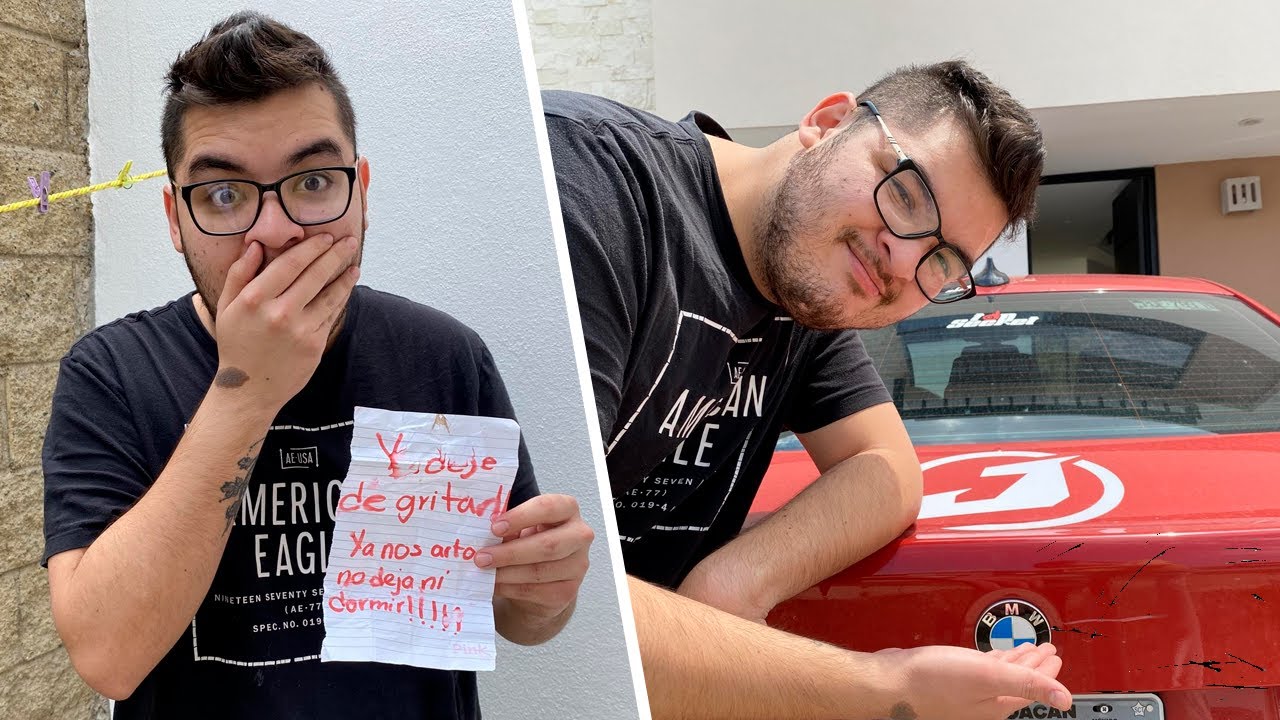 NOS MANDARON ESTA CARTA y ME RAYAN EL CARRO 😓 - YouTube