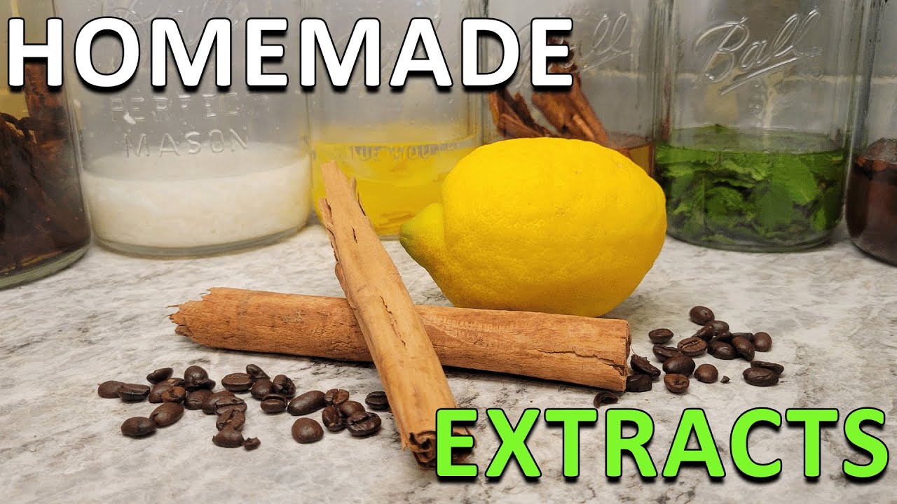 Homemade Extracts | Part 1 of 3 - YouTube