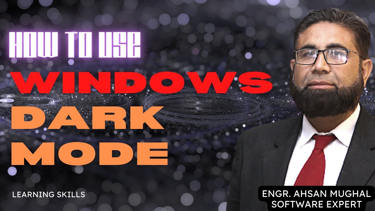 How to use Windows Dark Mode - YouTube