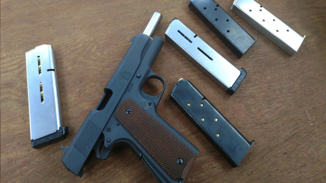 Springfield 1911 Defender - First Impressions (my 1st 1911) - YouTube