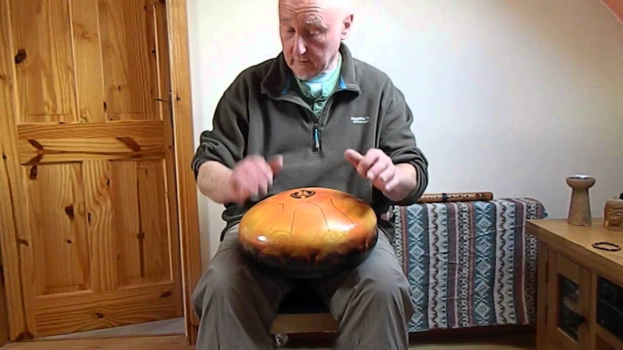 Declan, Playing the Tongue Drum, - YouTube