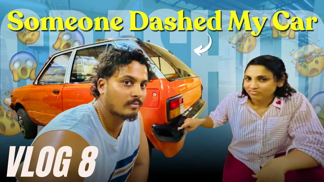 Someone Dashed My Car 🚗 😱 | Daily Vlog Day 08 | #justneelthings - YouTube