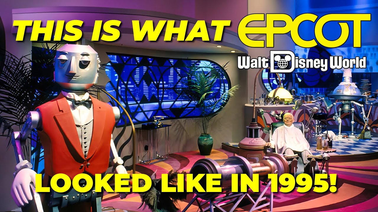 This Is What EPCOT Walt Disney World Looked Like in 1995! (VHS Upscaled ...
