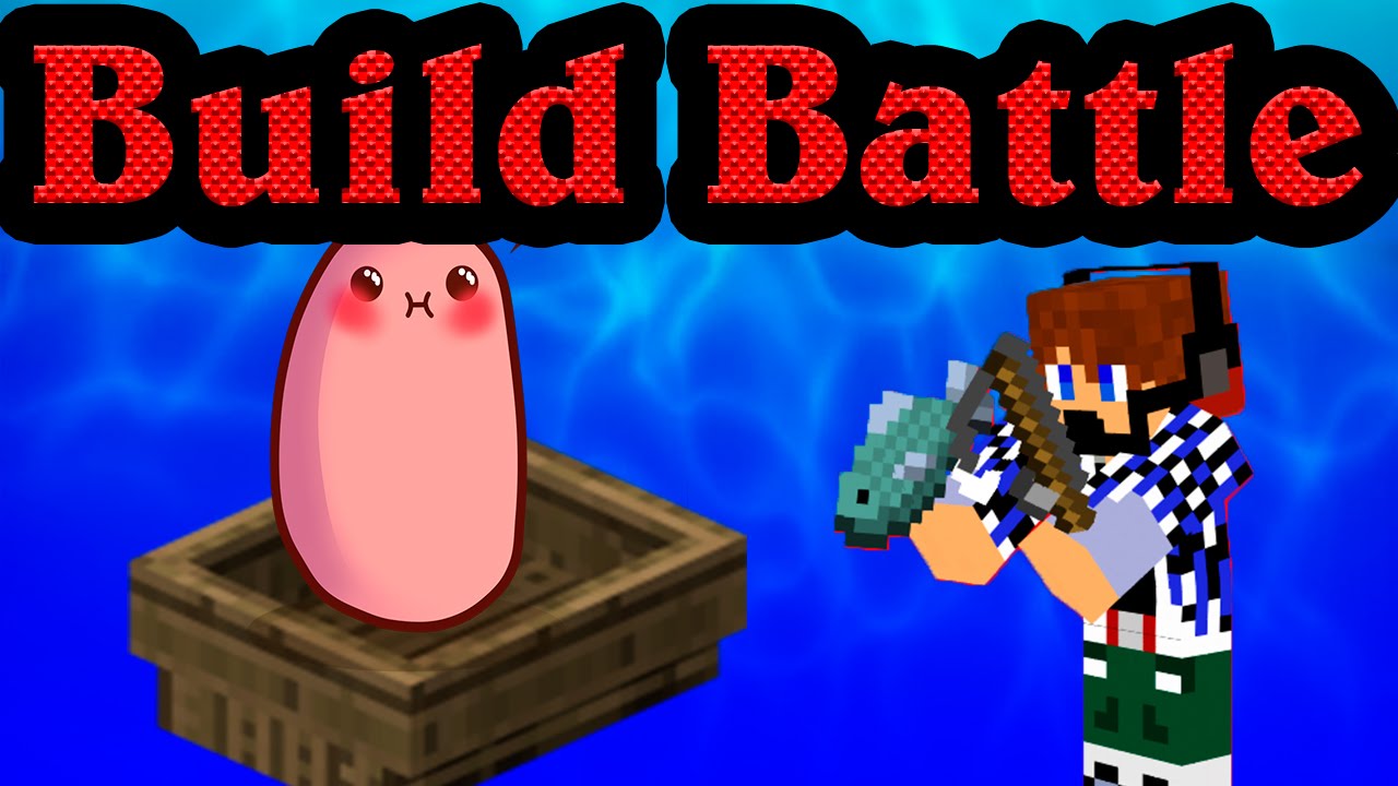 SQUID FISHING SQUID? | Minecraft Build Battle - YouTube