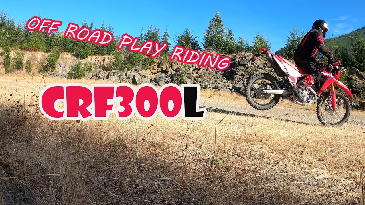 OFF ROAD PLAY RIDING - -CRF300L, 4K - YouTube