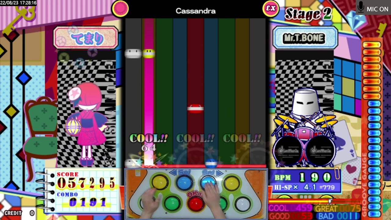 [Amusetown] Pop'n music Live Stream - YouTube