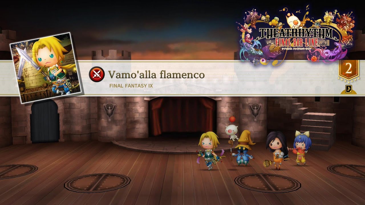 【毎日が神曲】75.「Vamo'alla flamenco」(FFIX) 【シアトリズム ファイナルバーライン】 - YouTube