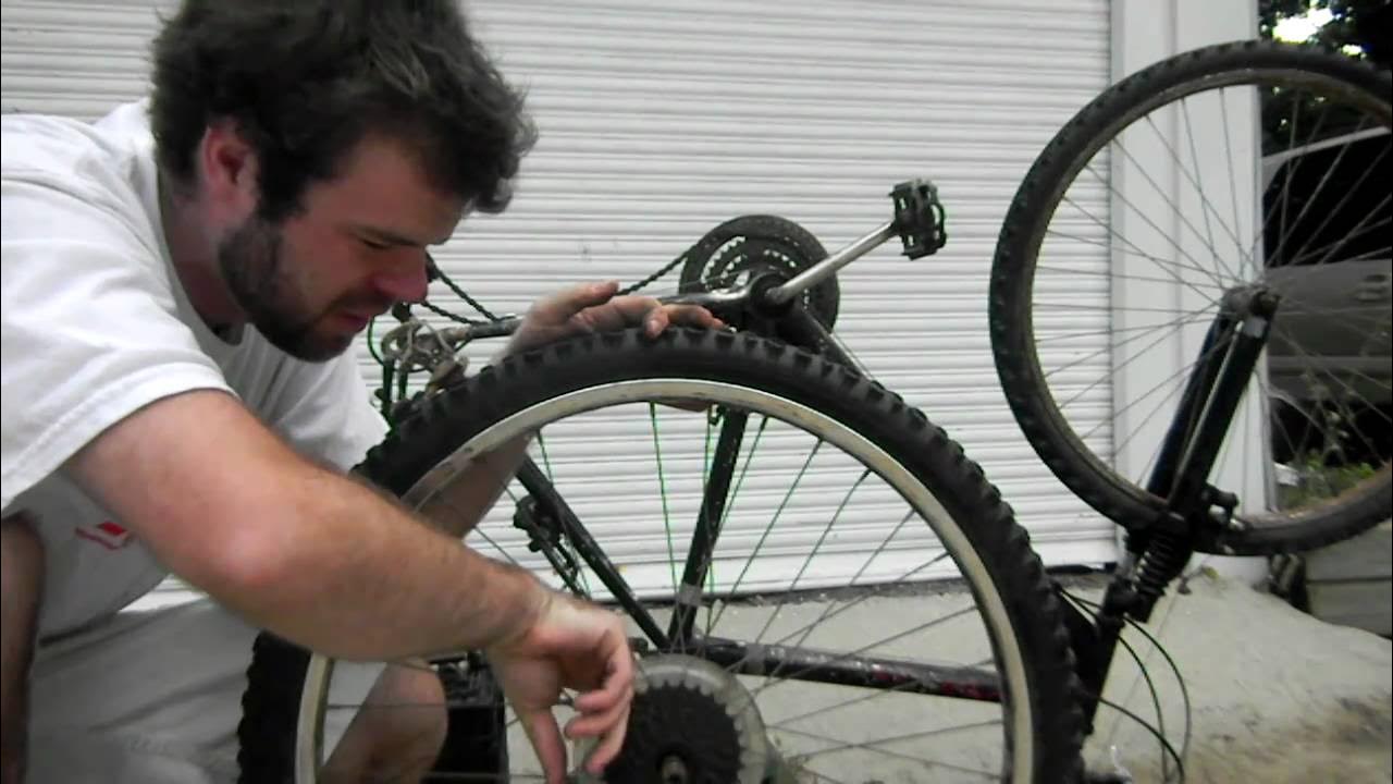 How to Repair a Broken Bicycle Spoke - YouTube