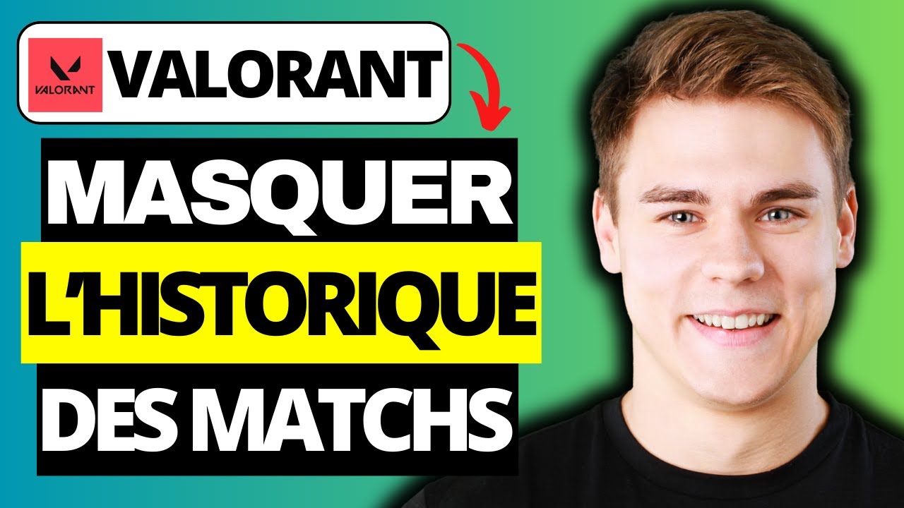 Comment Masquer L’historique des Matchs dans Valorant - YouTube