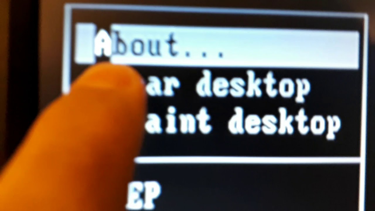 Hercules support into MDA/CGA/EGA - YouTube