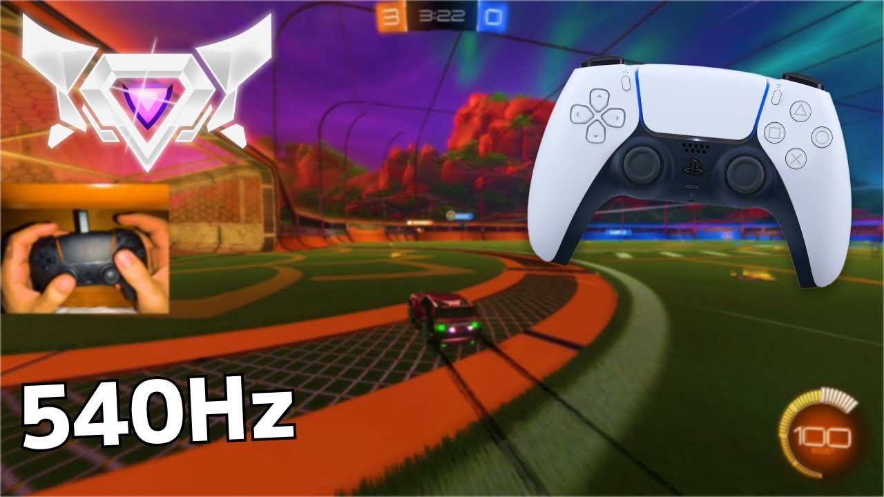 PS5 Controller ASMR 😴 Rocket League Ranked🏆 Satisfying 120 FPS 4K - YouTube