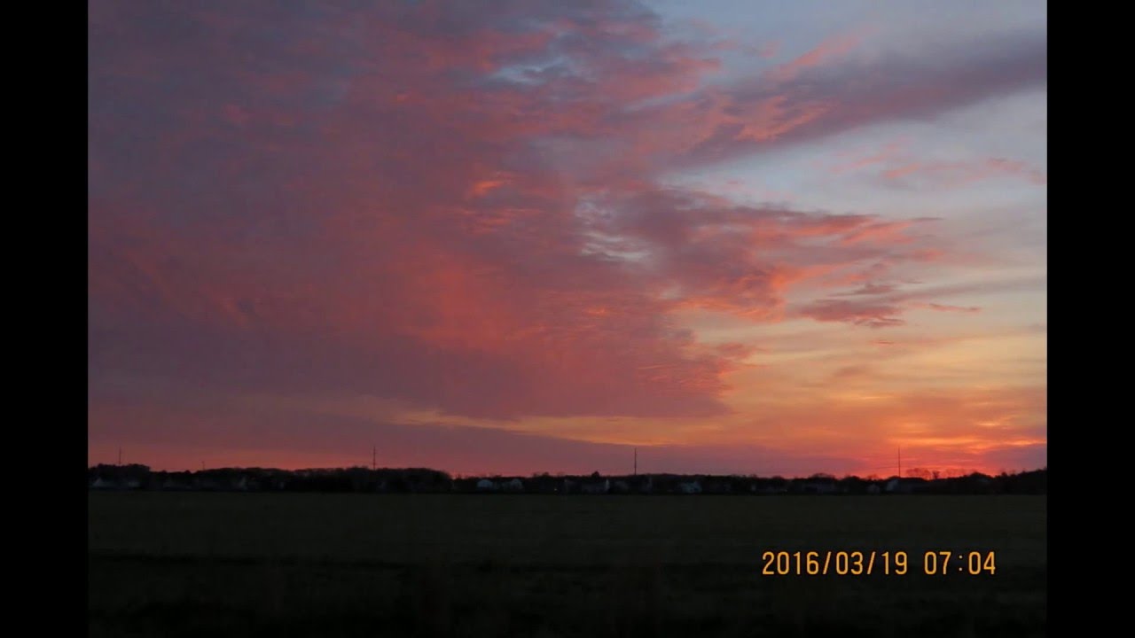 Sunrise OVER Pungo Virginia Beach - YouTube