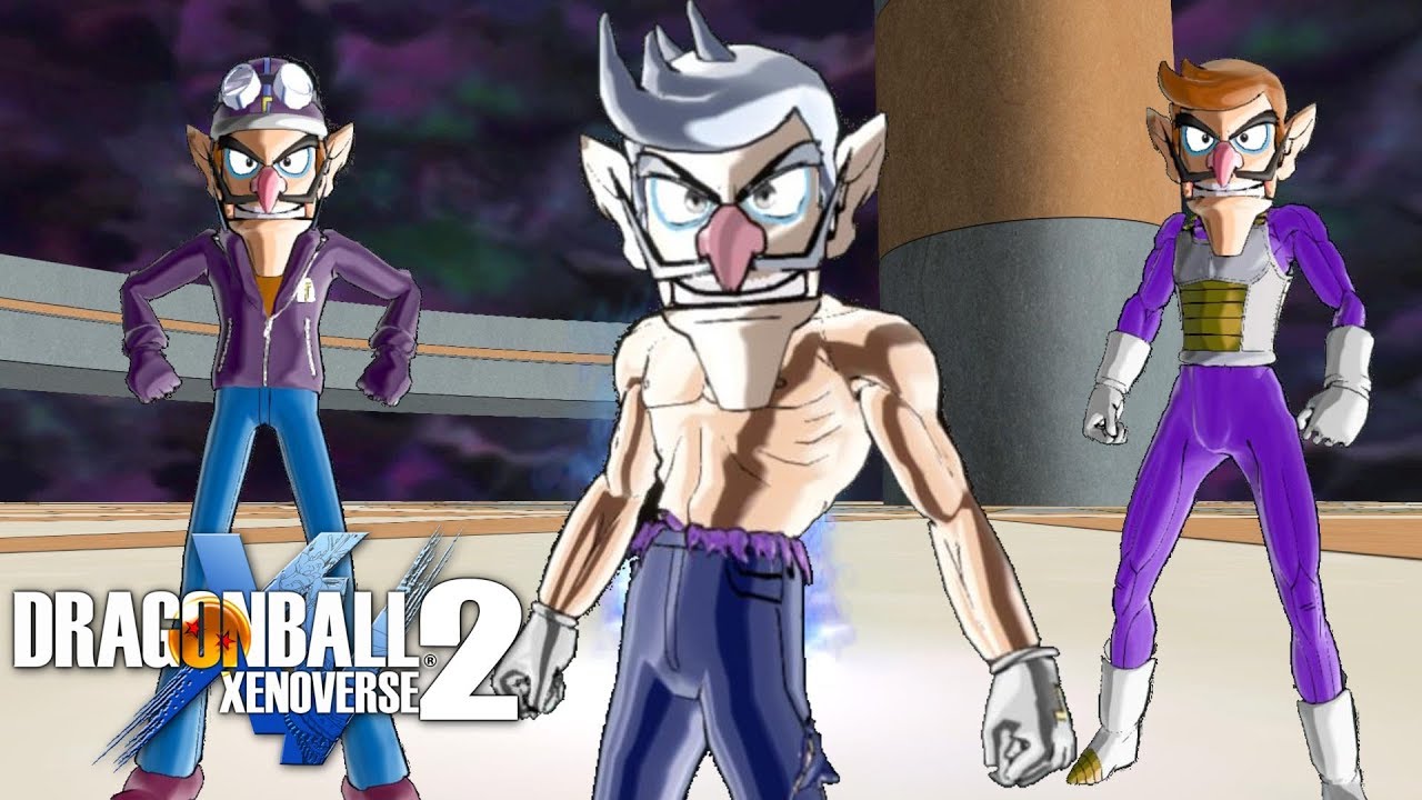 Ultra Instinct Waluigi Custom Moves and Voices Dragon Ball Xenoverse 2 ...
