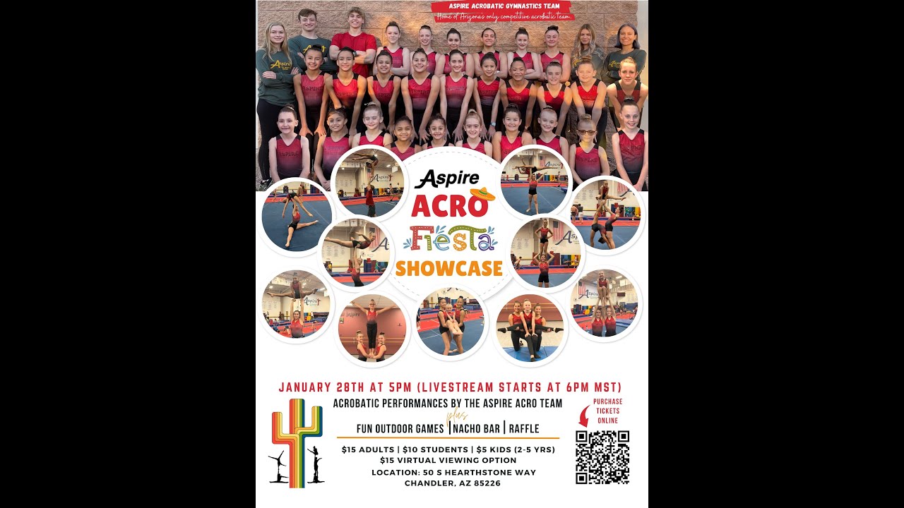 Aspire Acro Fiesta Showcase - Saturday 1/28/2023 - YouTube