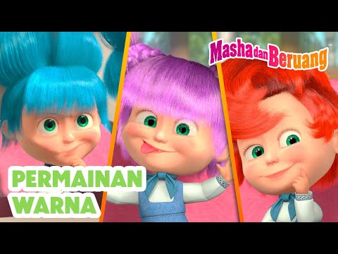👚🍏 Permainan Warna 👩‍🎨🎨 Koleksi kartun episode terbaik 🎬 Masha dan Beruang