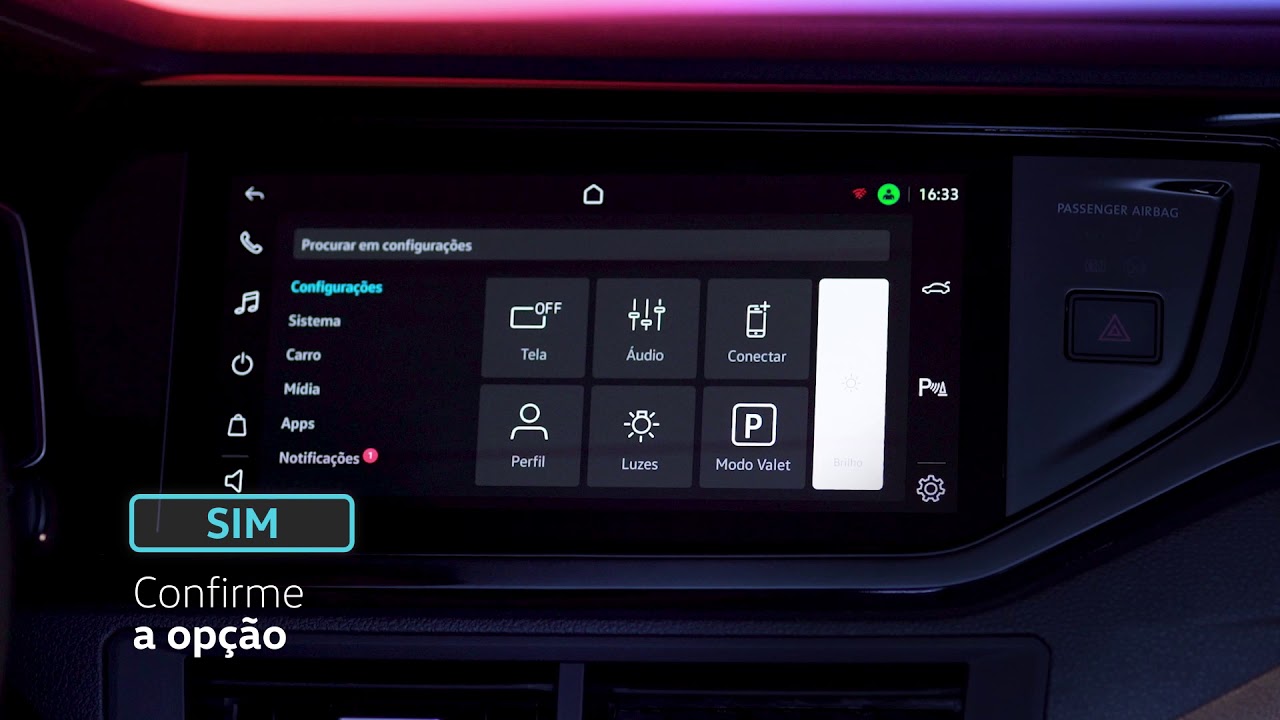 VW Play - Como utilizar o Modo Valet - YouTube