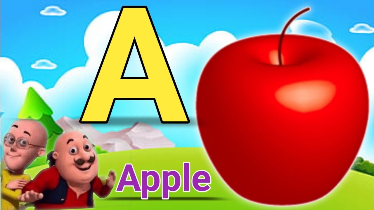 A for Apple | X for Xylophone |Abc learn with sound of children | Learn ...