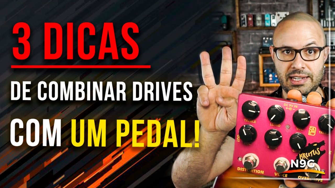 3 dicas de uso pedal overdrive Distortion Caline Brutus - YouTube