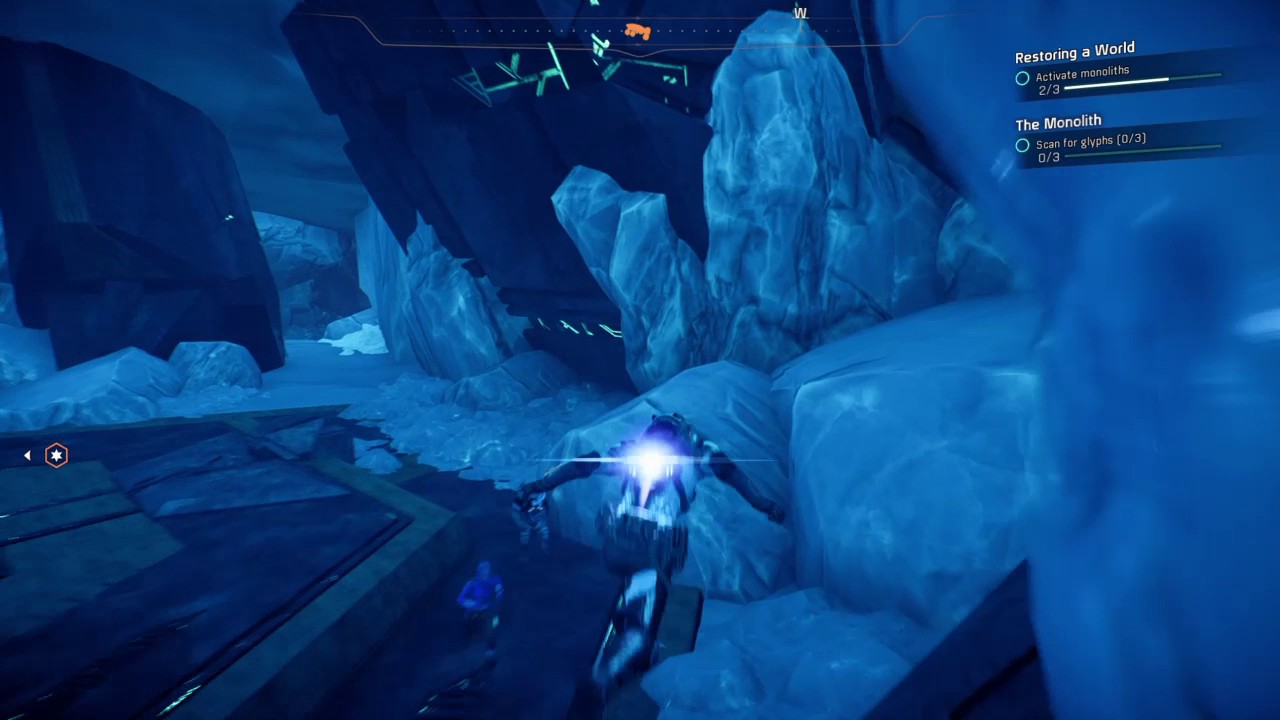 Mass Effect™: Andromeda Hole in the map - Voeld Monolith - YouTube