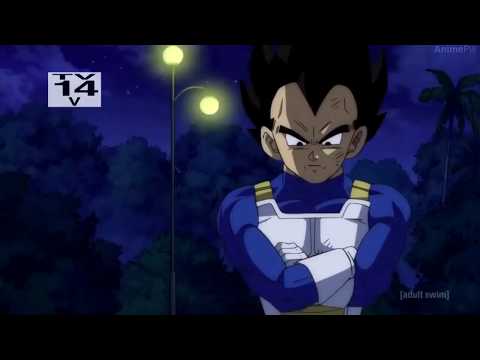 Vegeta Overhears Bulma Talk About Goku - English Dub DBS Ep 62