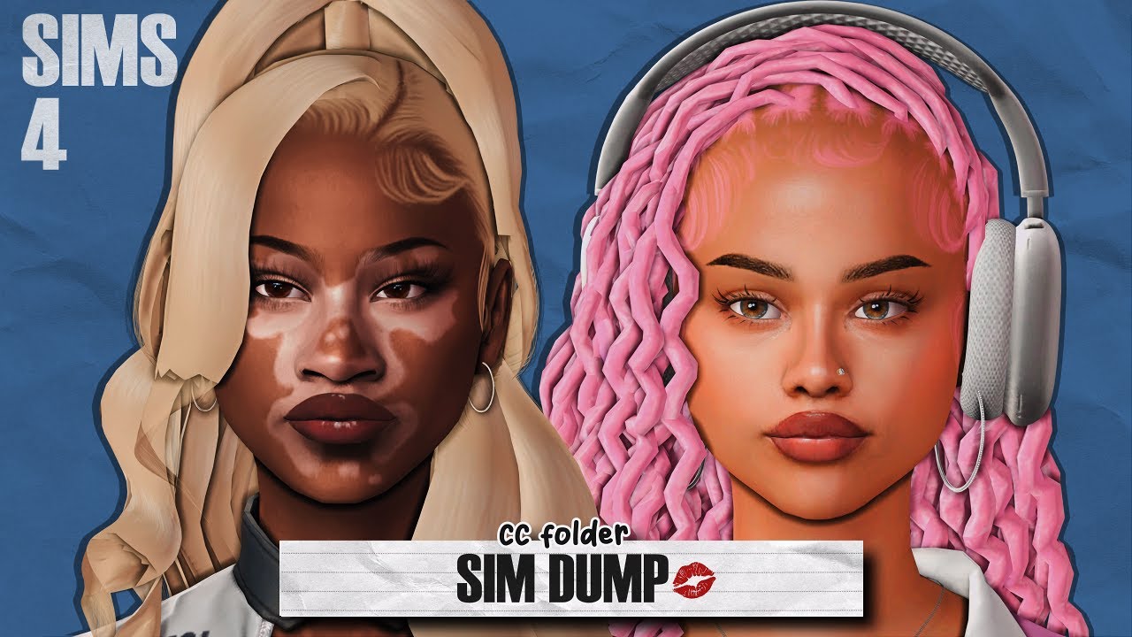 Urban Sim Dump 195 💅 + CC Folder & Sims Download | Sims 4 Create a Sim ...