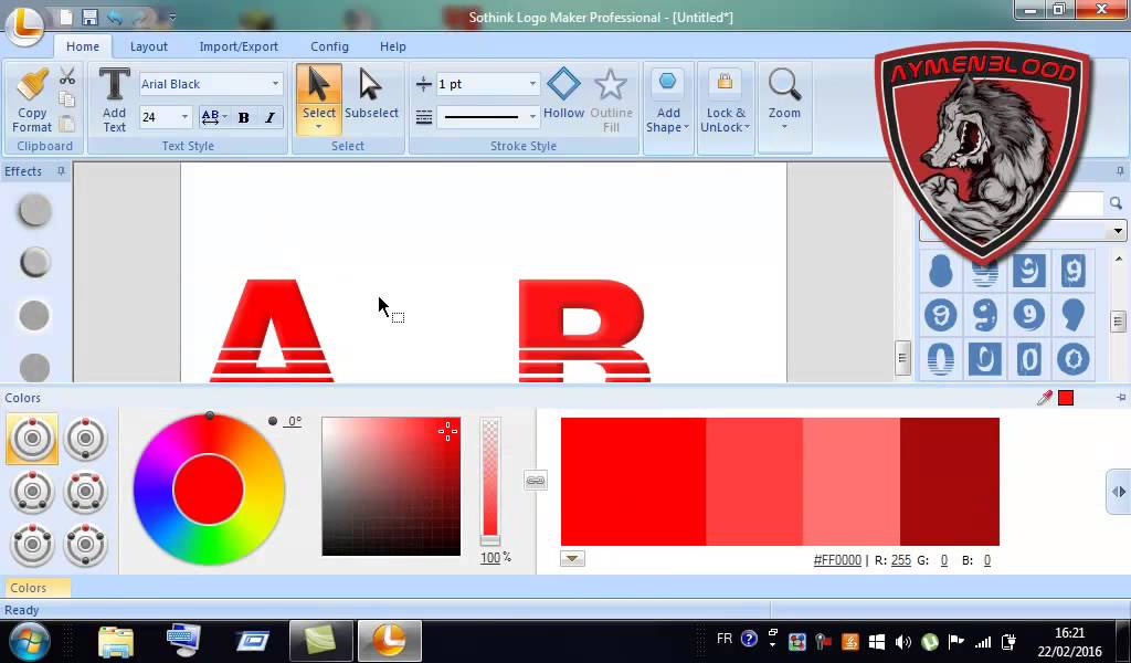 2 EP شرح على برنامج Sothink Logo Maker Professional - YouTube