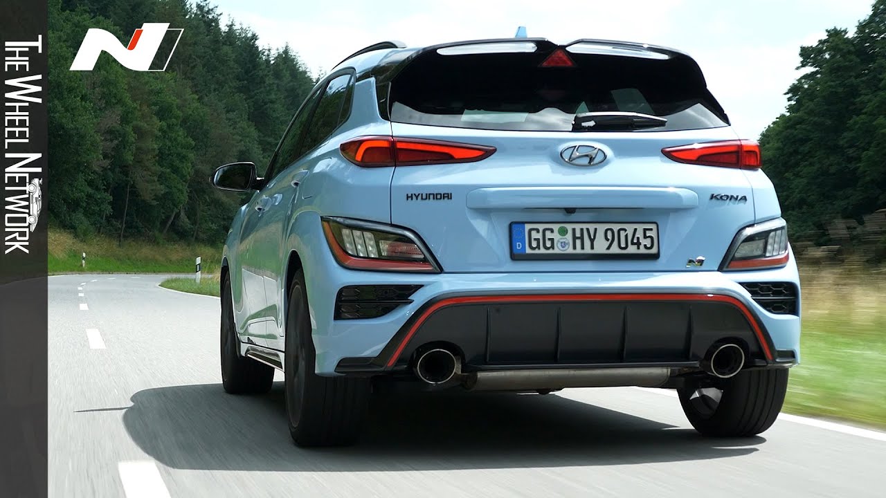 2022 Hyundai Kona N | Sonic Blue/Performance Blue | Driving, Interior ...
