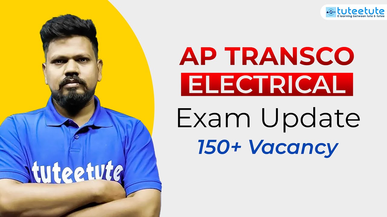 AP TRANSCO Update | 150+ Vacancy | tuteetute #transco #apgenco #apspdcl ...