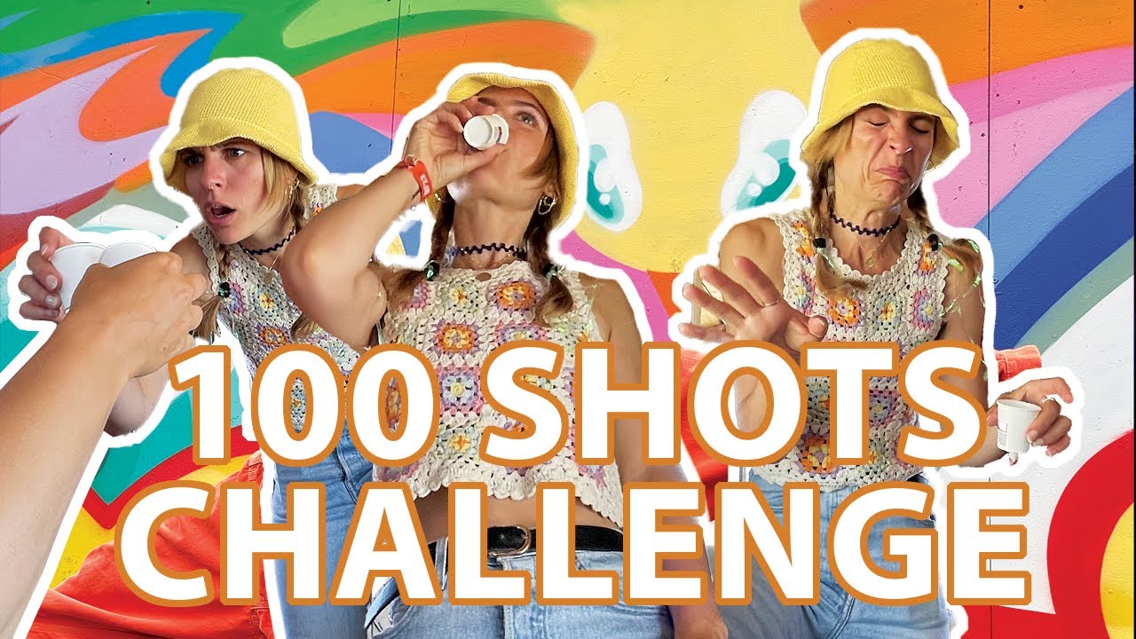 100 SHOTS CHALLENGE AT ROSKILDE FESTIVAL 2023 - YouTube