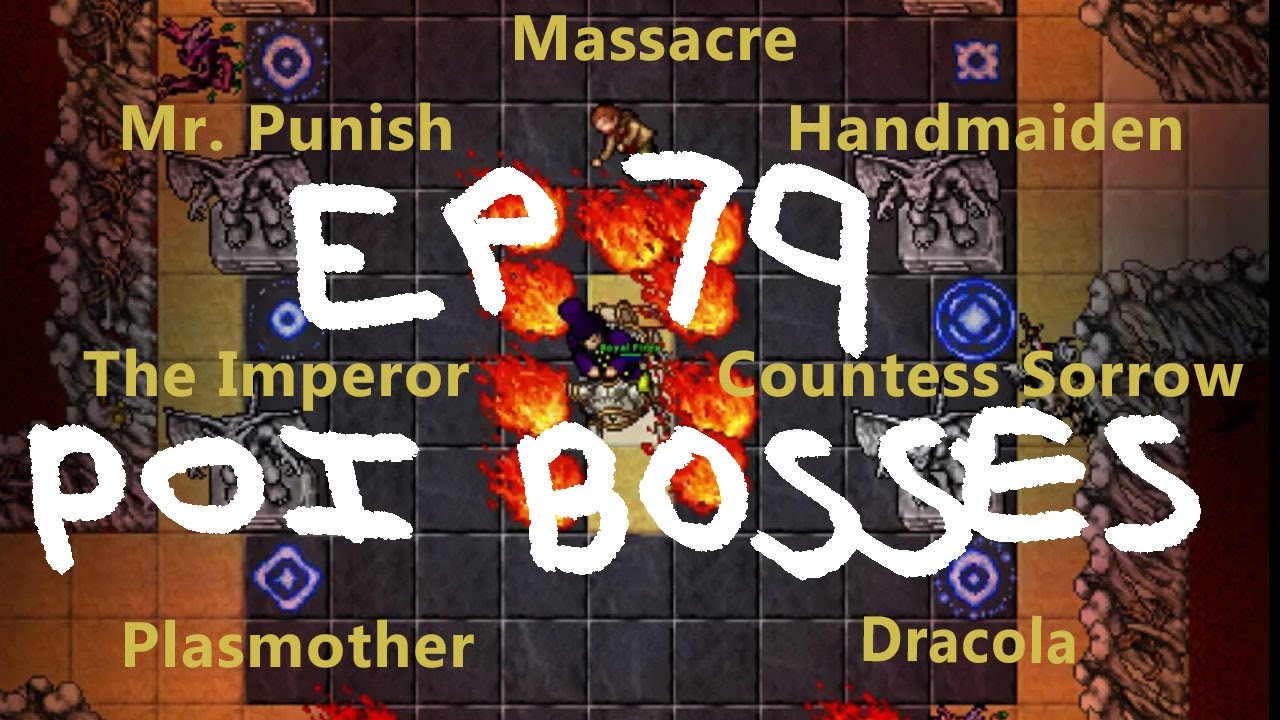 Tibia - Episode 79 - Pits of Inferno Nemesis Bosses - YouTube