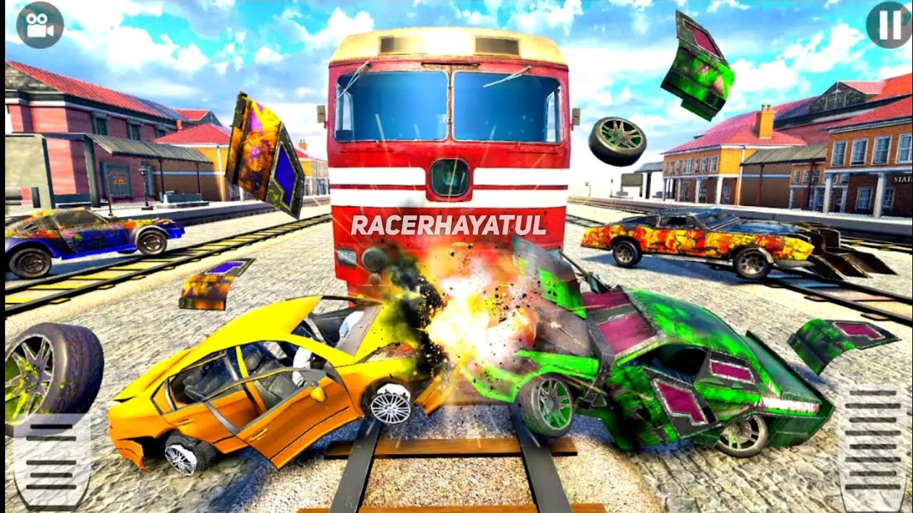 Train vs Car Racing Game - SUV and Sports Car Driving - Android ...