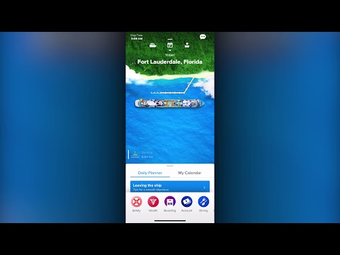 Odyssey of the Seas: Royal Caribbean International App