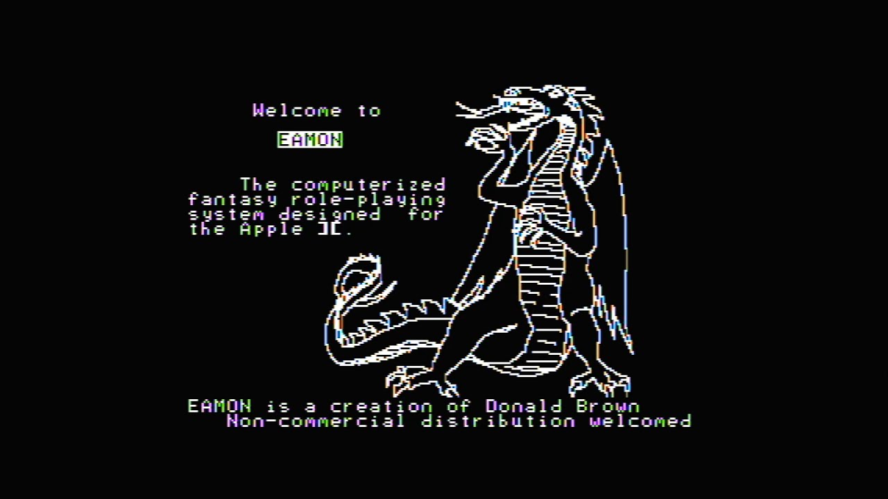 The Death Star (Eamon) (1980) by Donald Brown — Apple II — Gameplay - YouTube